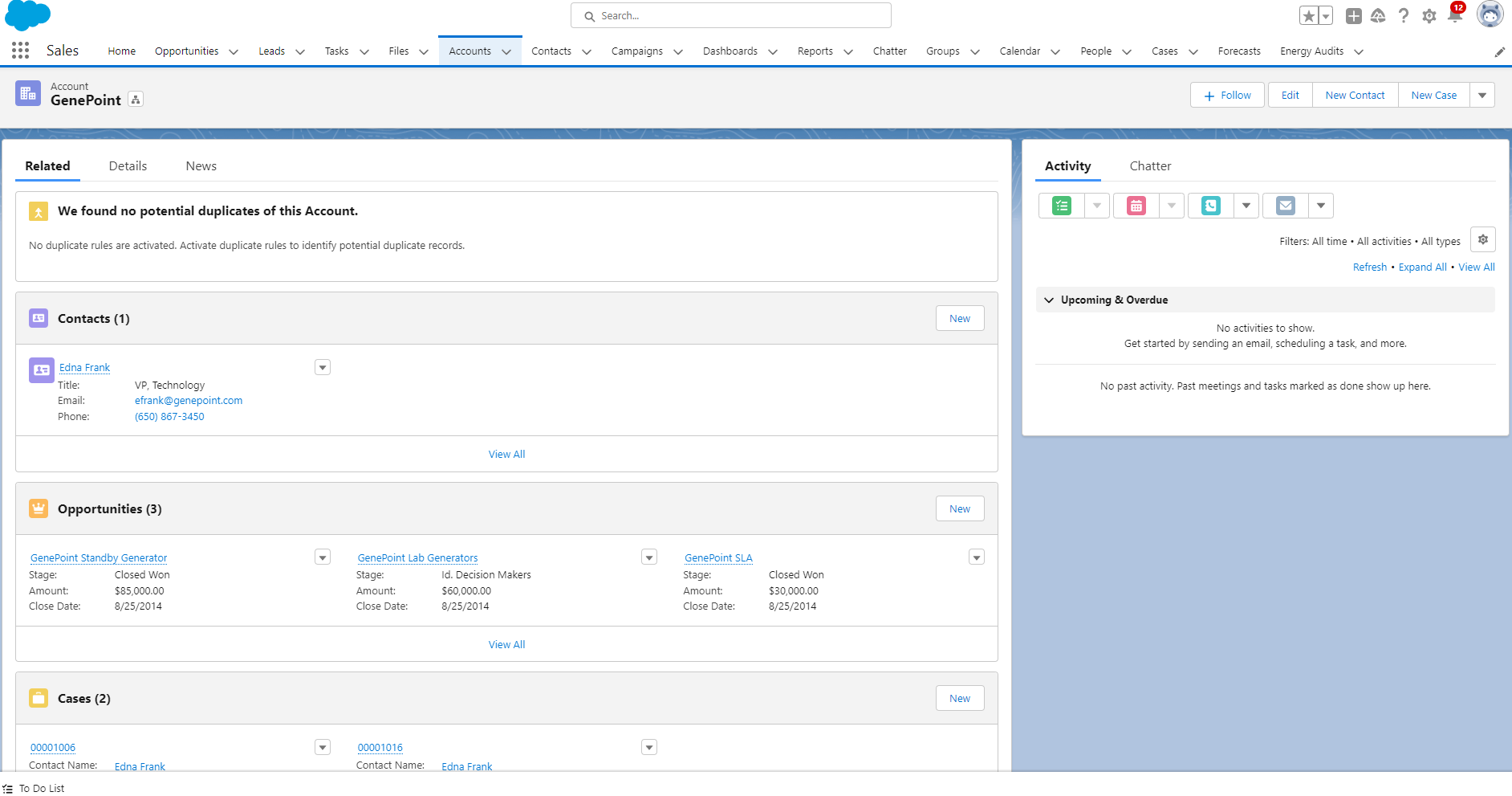 Salesforce Related Lists Starrdata 9582