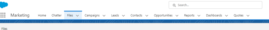 Customizing the Salesforce Lightning Navigation Bar | StarrData Customizing the Salesforce Lightning Navigation Bar | StarrData